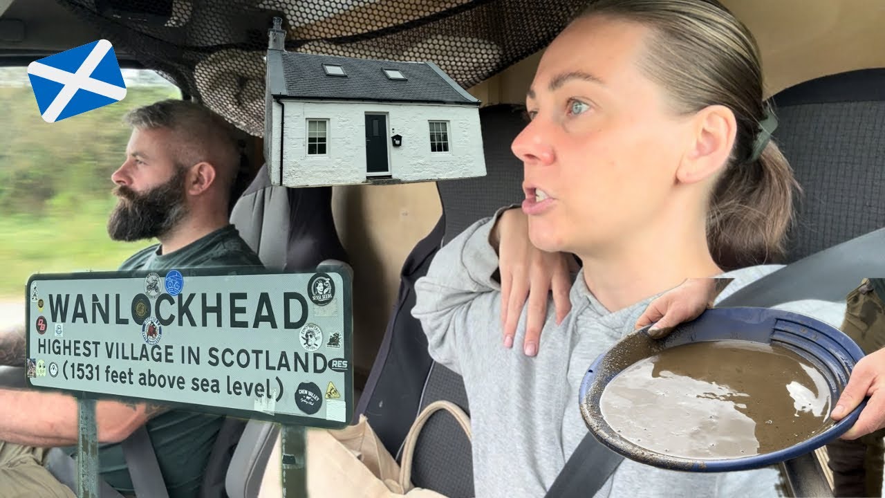 22. Antique shopping, Gold panning & a visit to Wanlockhead. VLOG - YouTube