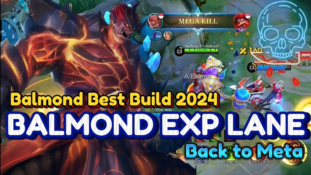 Sekarang Balmond Exp Lane Emang Kuat, Buktikan Sendiri | Build Balmond ...