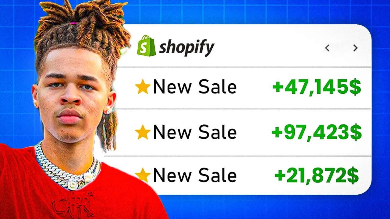Meet The 19 Years Old That Makes $100k/M Selling Clothing - YouTube