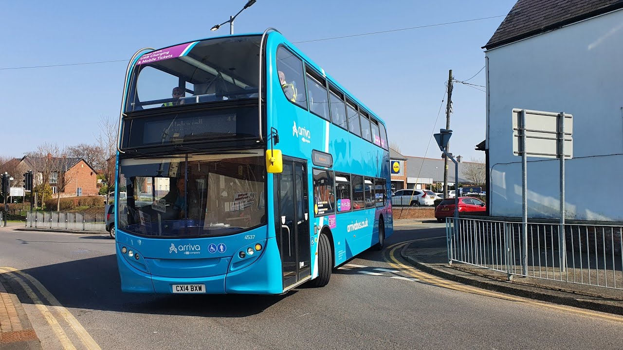 Arriva Buses Wales ADL E40D/ADL Enviro 400 4537/CX14BXW - Route 11C ...