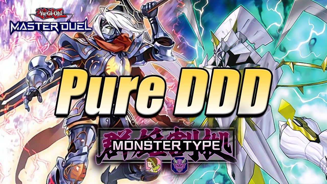 TOP TIER DECK IN MONSTER TYPE EVENT!!! PURE DDD GAMEPLAY | Yu-Gi-Oh ...
