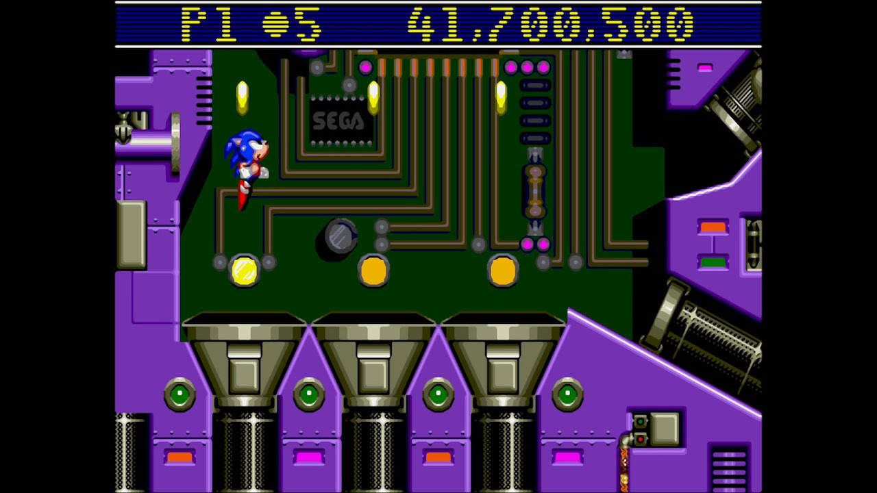 Sonic Spinball: The Machine [4K] - YouTube