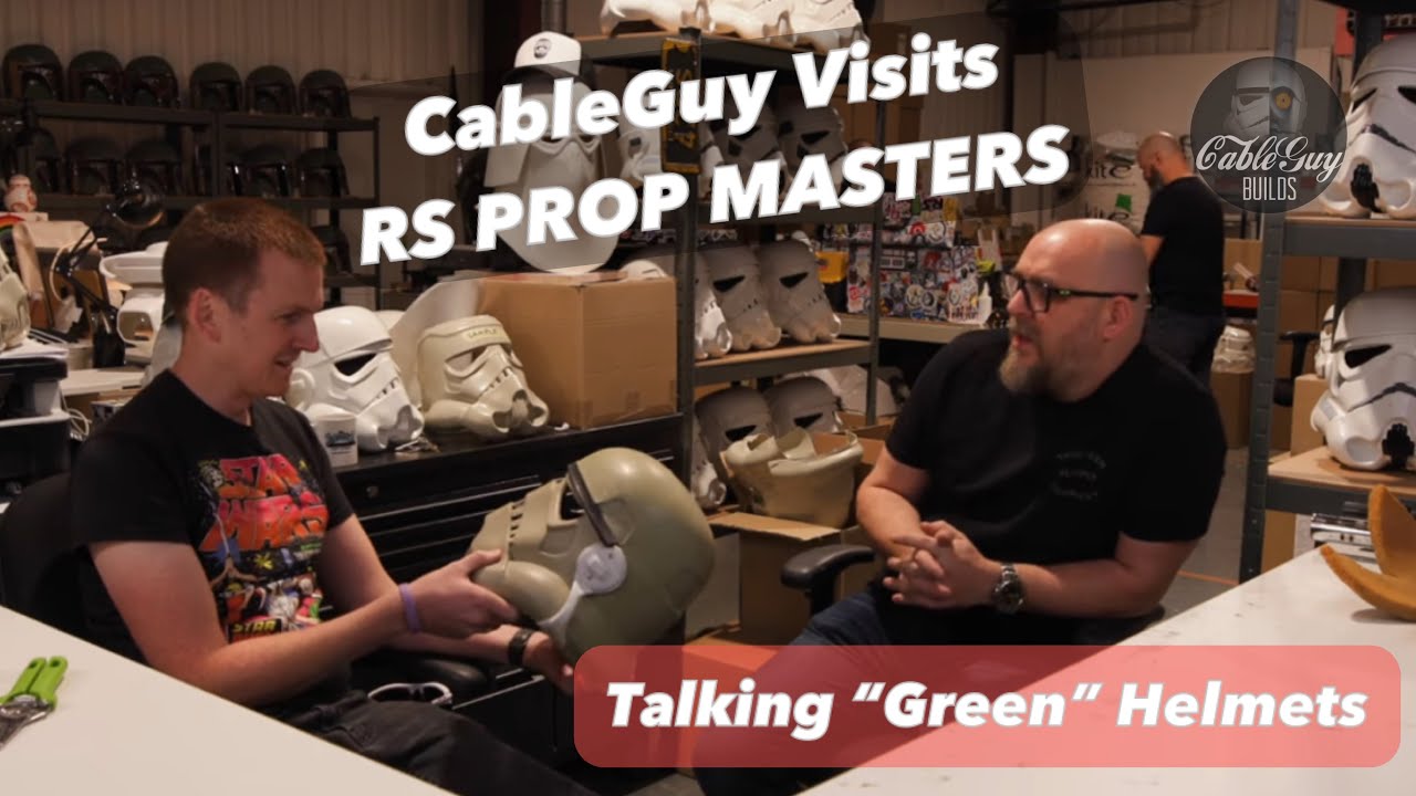 CableGuy Visits the RS Prop Masters studio - reaction video / @RSPropMastersTV - YouTube