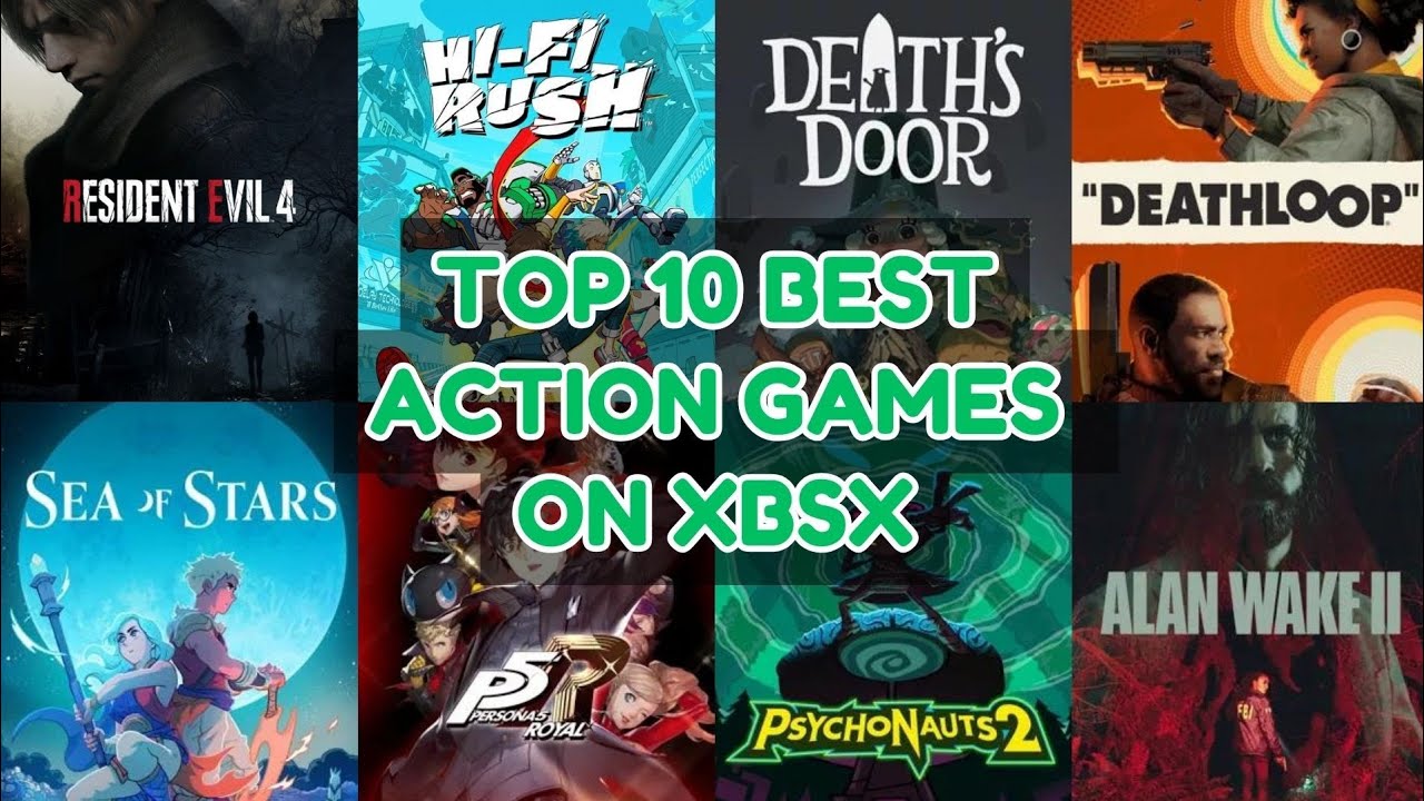 Top 10 Best Action Games On XBOX Series X | 2023 - YouTube