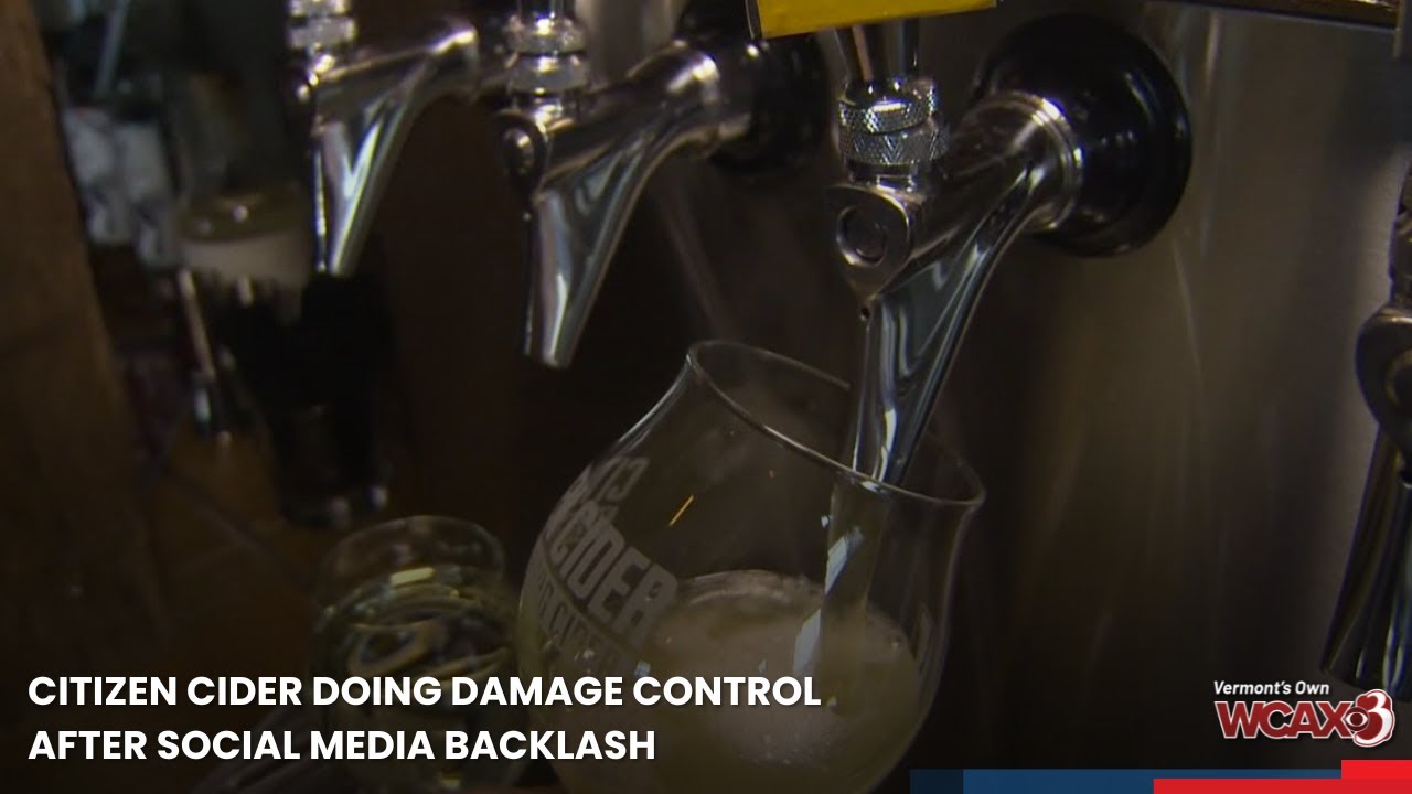 Citizen Cider doing damage control after social media backlash - YouTube