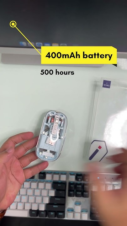 WiWU WM105 Crystal Magnetic Wireless Mouse 😍 #procoder - YouTube