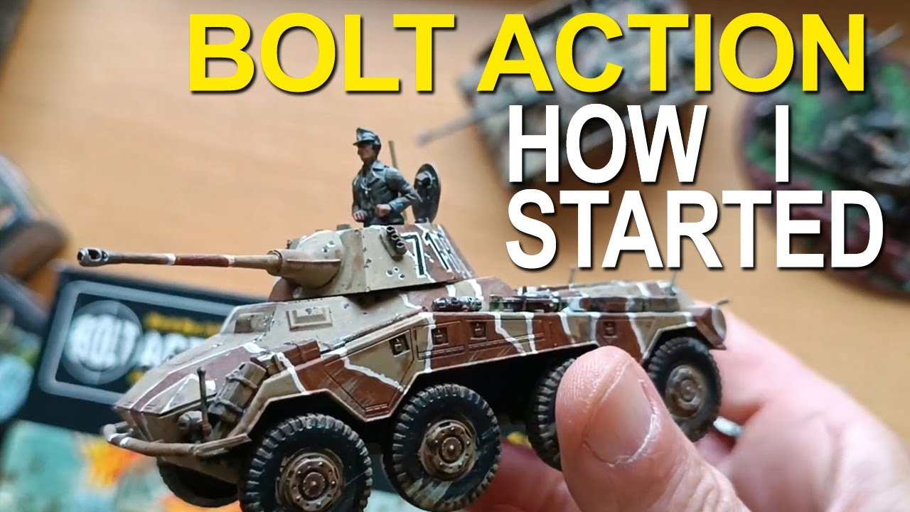 I FELL IN LOVE WITH BOLT ACTION! THIS TABLETOP GAME IS AMAZING! Warlord ...