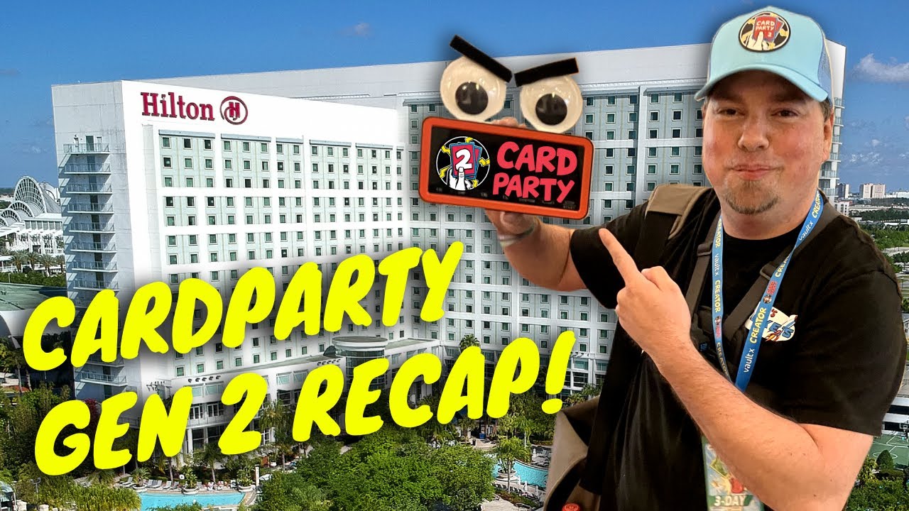 My Trip to Card Party Gen 2!! - 2024 Recap - YouTube