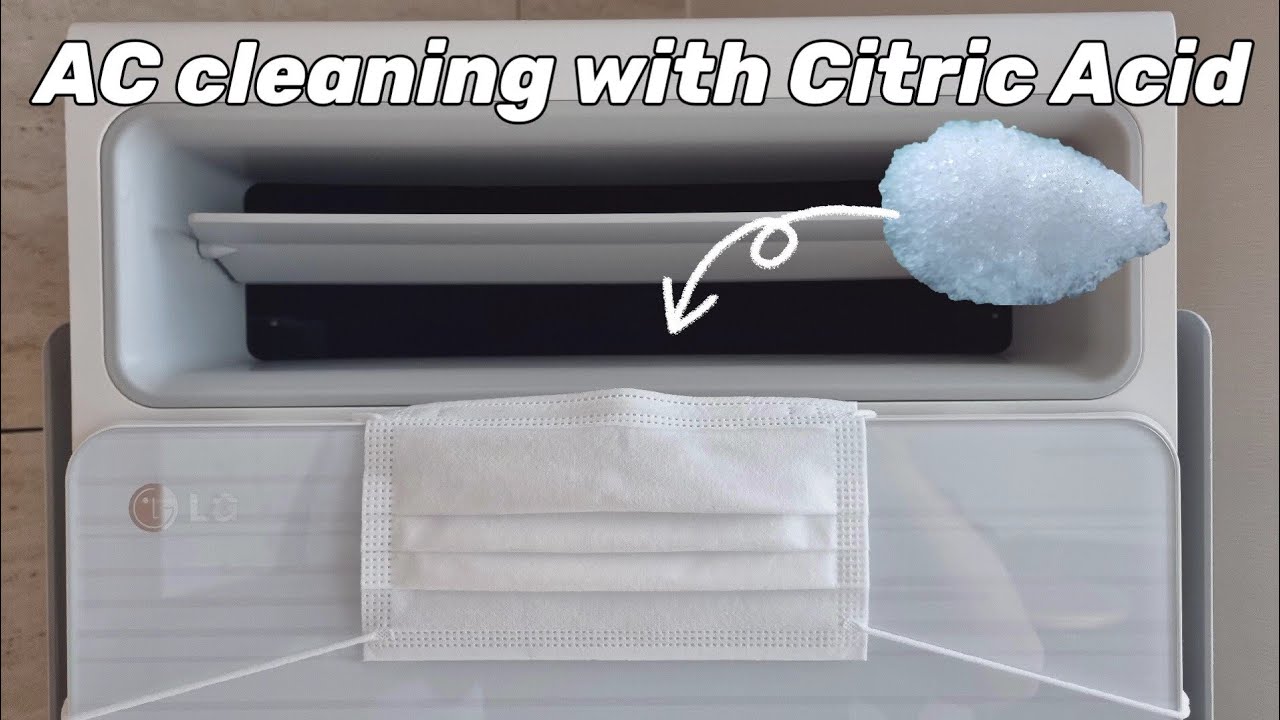 Fix AC smells DIY with Citric Acid 😁 how to get rid of funky 😉 Varified ...