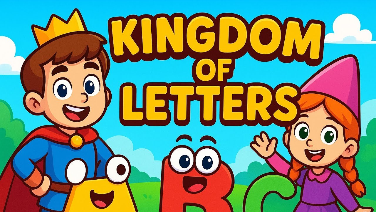 🎉📚 Kingdom of Letters Part 1 (A–F) | Learn Alphabets in a Fun Way ...