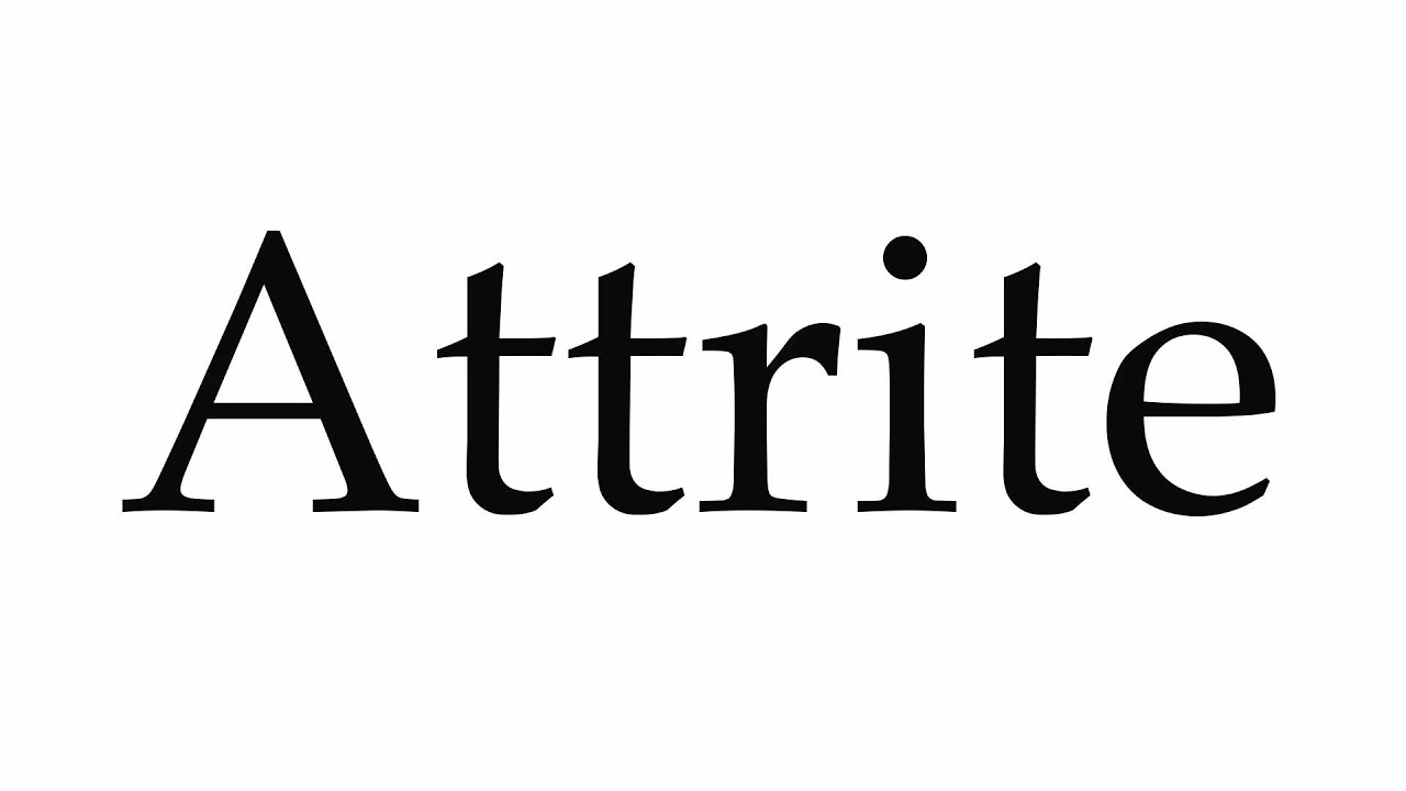 How to Pronounce Attrite - YouTube