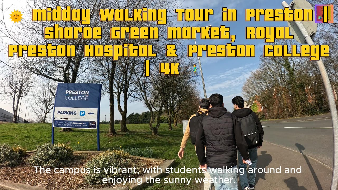 Walking in Preston, UK 🇬🇧 | Sharoe Green, Royal Preston Hospital ...