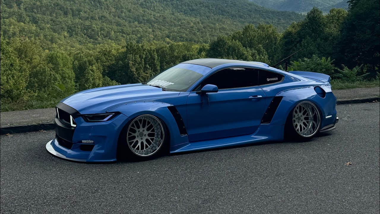 THE widebody Mustang introduction - YouTube