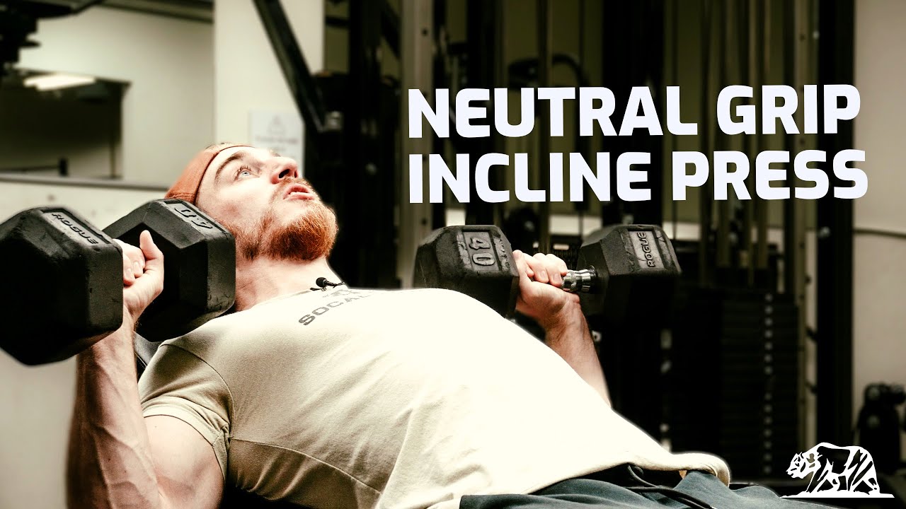 HOW TO: Neutral Grip Incline Press - YouTube