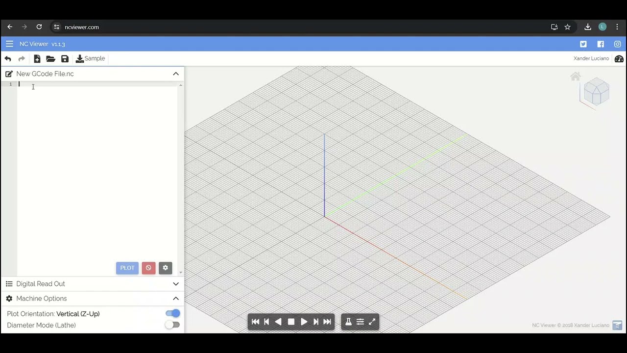Práctica 1 U2 - NC Viewer - YouTube