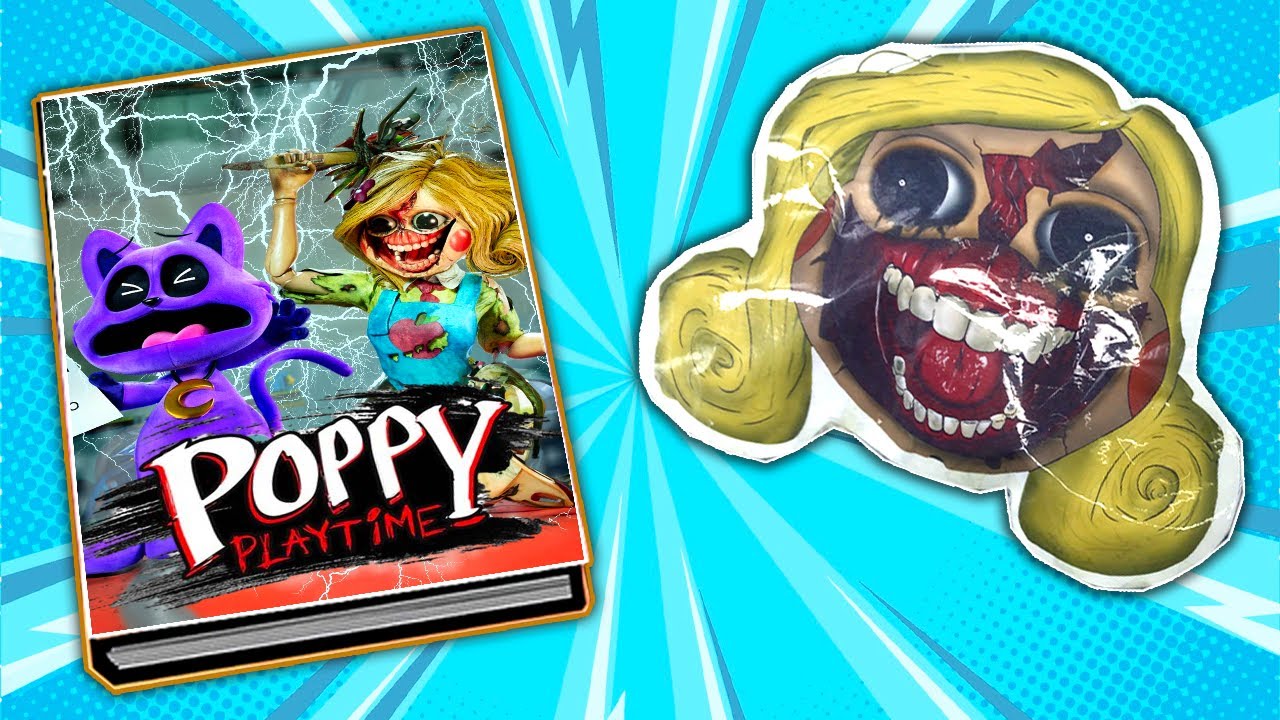 Making Poppy Playtime Chapter 3 Game Book🐱🐷（+Smiling Critters Squishy ...