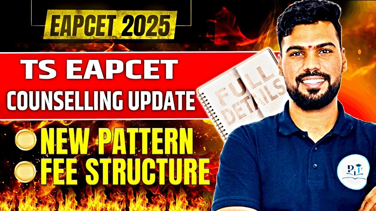 🔥 TS EAPCET 2025 Counselling Update | New Pattern & Fee Structure Explained! #EAPCET2025 # ...