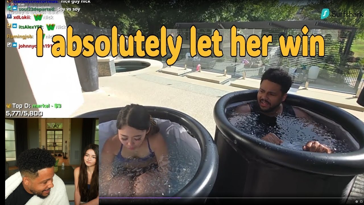Nick says he let Emily win because he felt bad for her - YouTube