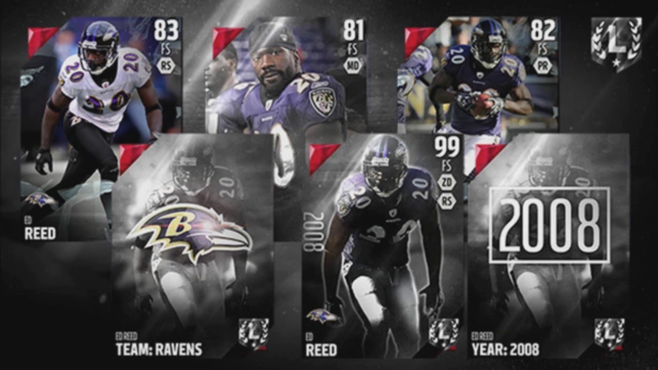 Madden 16 Mut - 99 Ed Reed & 99 Eric Dickerson Cards! - YouTube