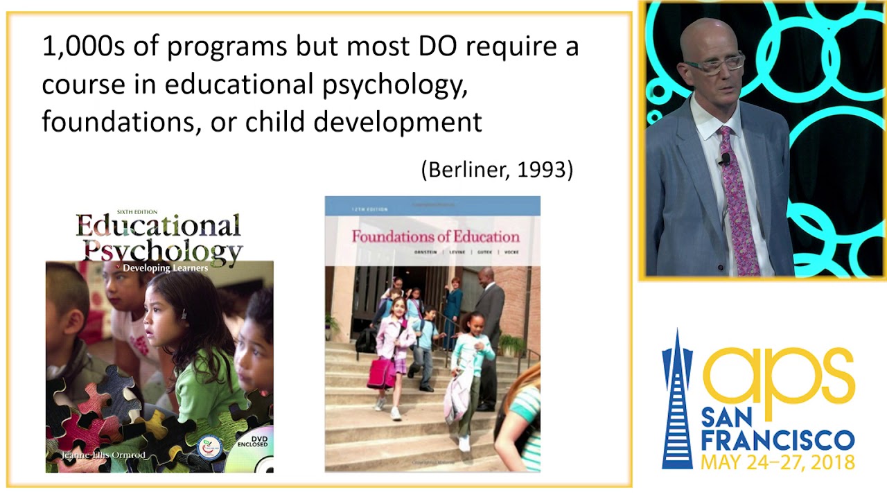 Daniel T Willingham: Improving the Use of Psychological Science in K-12 ...