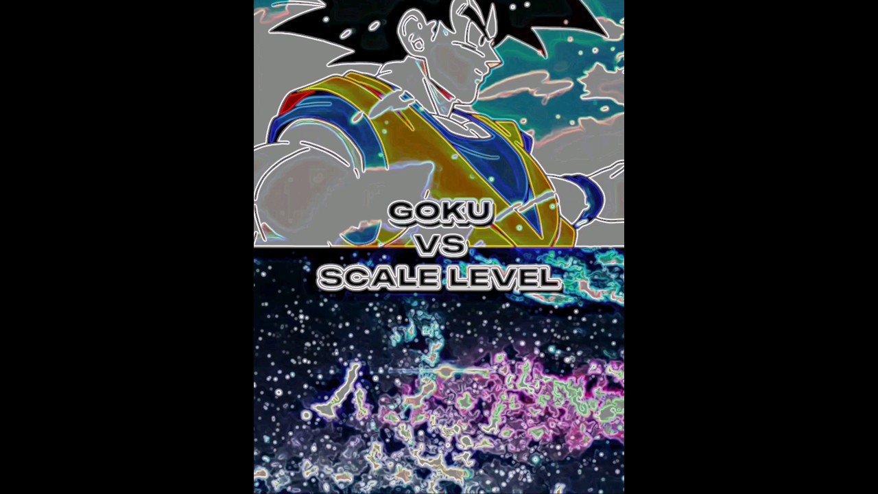 Goku VS Scale Level - YouTube