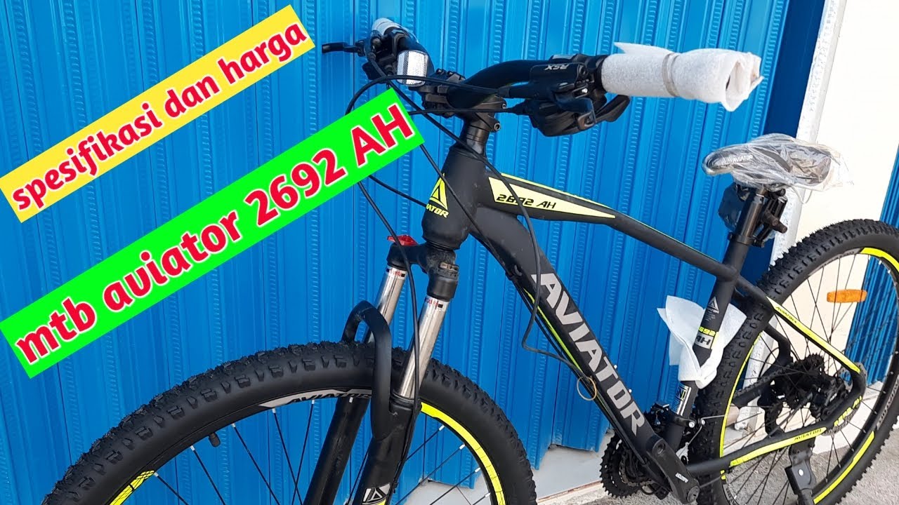 sepeda mtb aviator 2692 AH - YouTube
