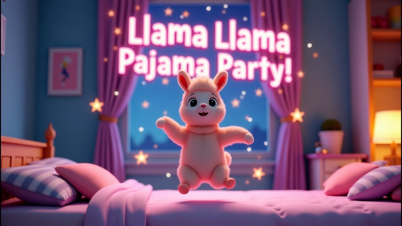 Llama Llama Bedtime Song 💤 | Fun Pajama Party for Kids | Animated ...