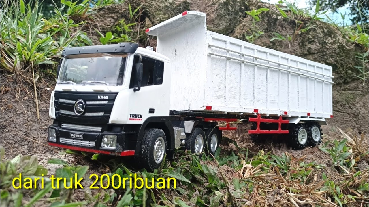 Mobil Truk tronton hino 500 review pembuatan truck fuso modif #trukrc # ...