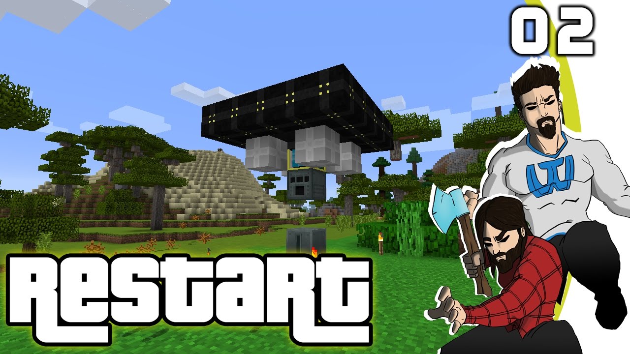 [Minecraft] Restart - #02 - L'Alloy Smelter et le Solar Panel - YouTube