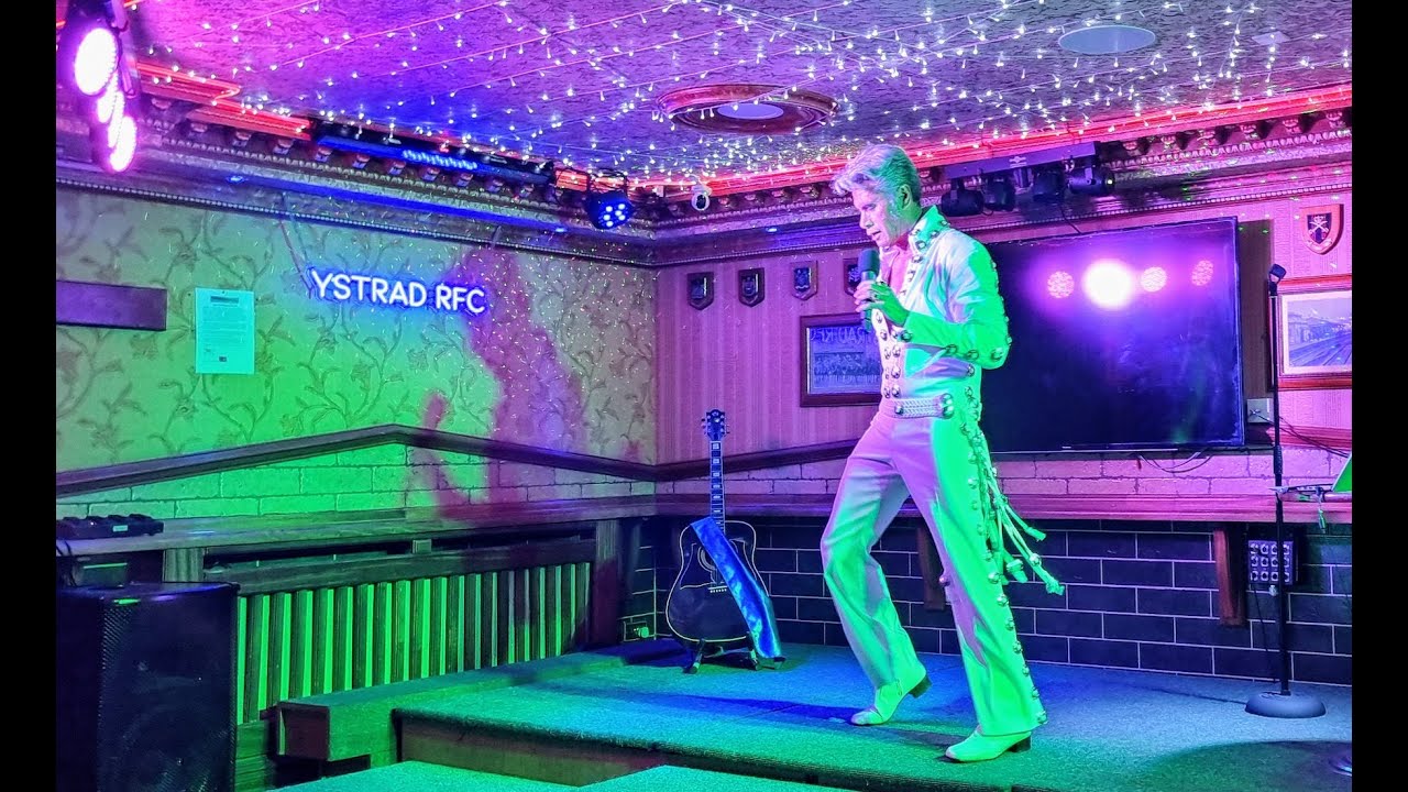 Elvis Desley - Live at Ystrad Rhondda Rugby Club - YouTube