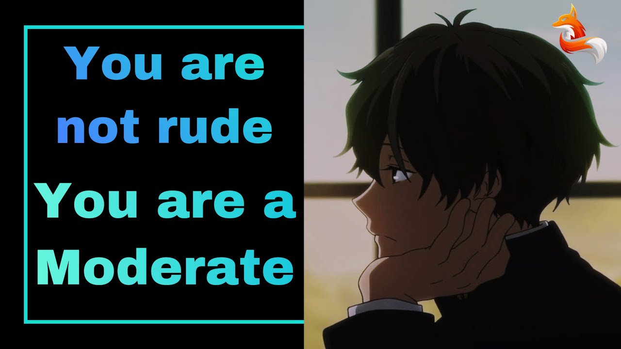 Behavior of Moderate people. Self-knowledge test - YouTube