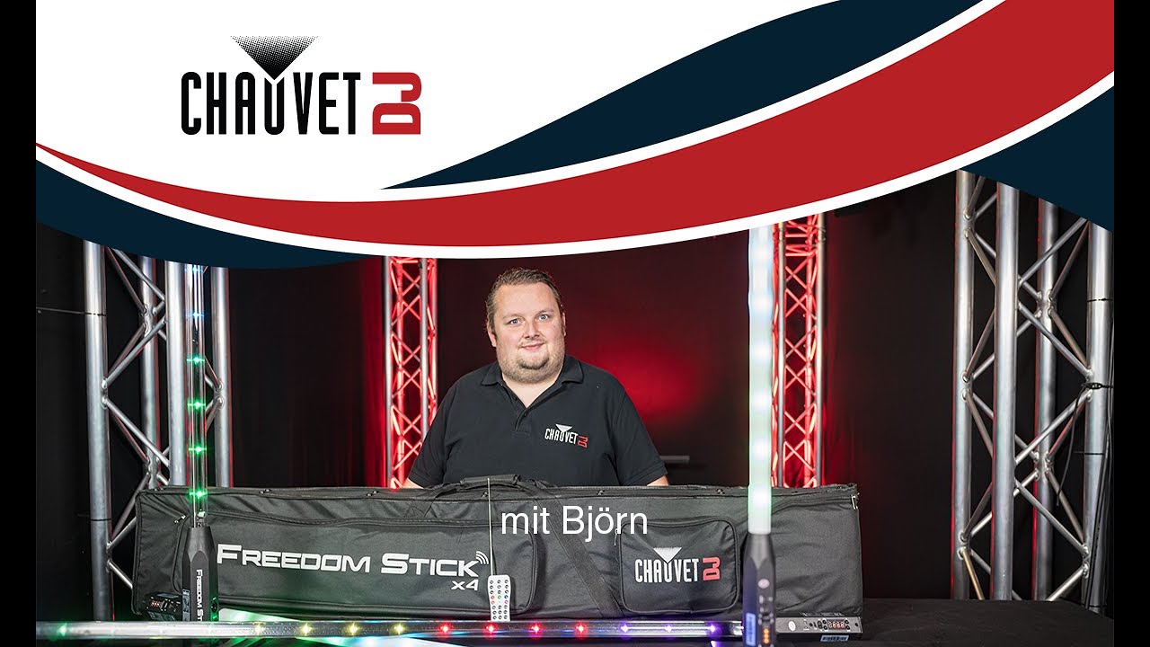 CHAUVET DJ Freedom Sticks X4 - YouTube