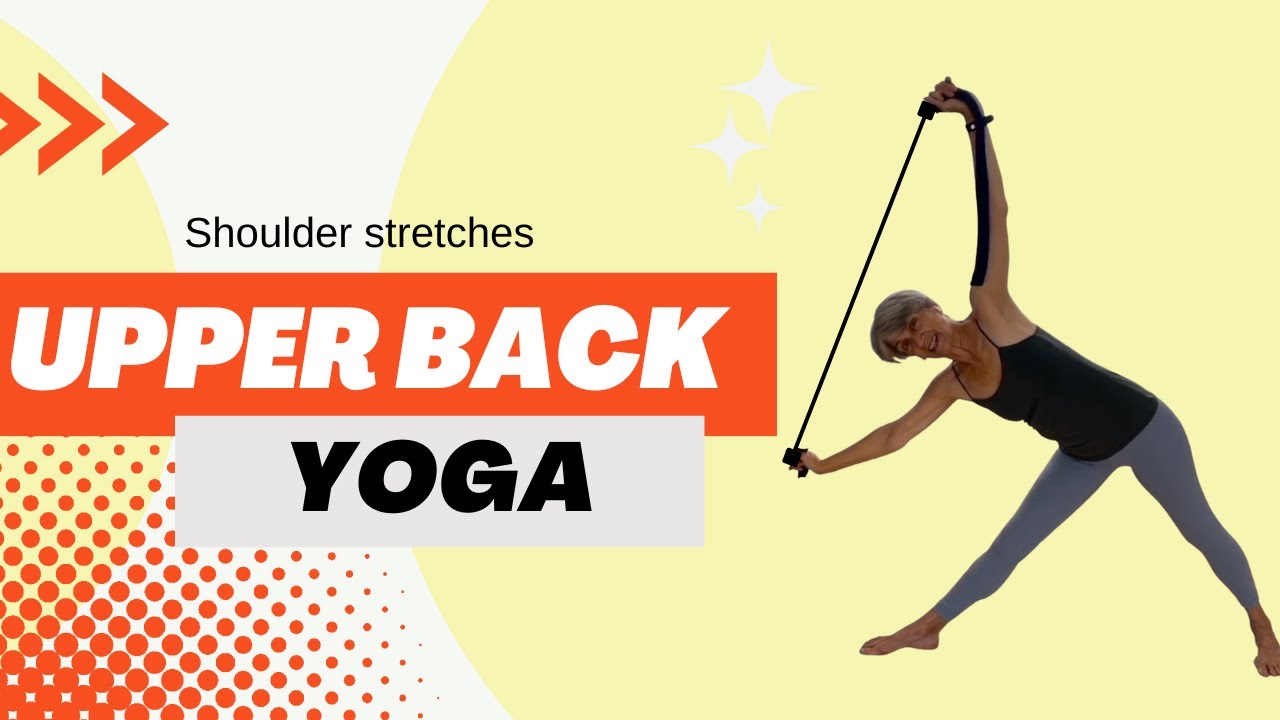 Shoulder loop actions to engage and open the upper back | Yoga with ...
