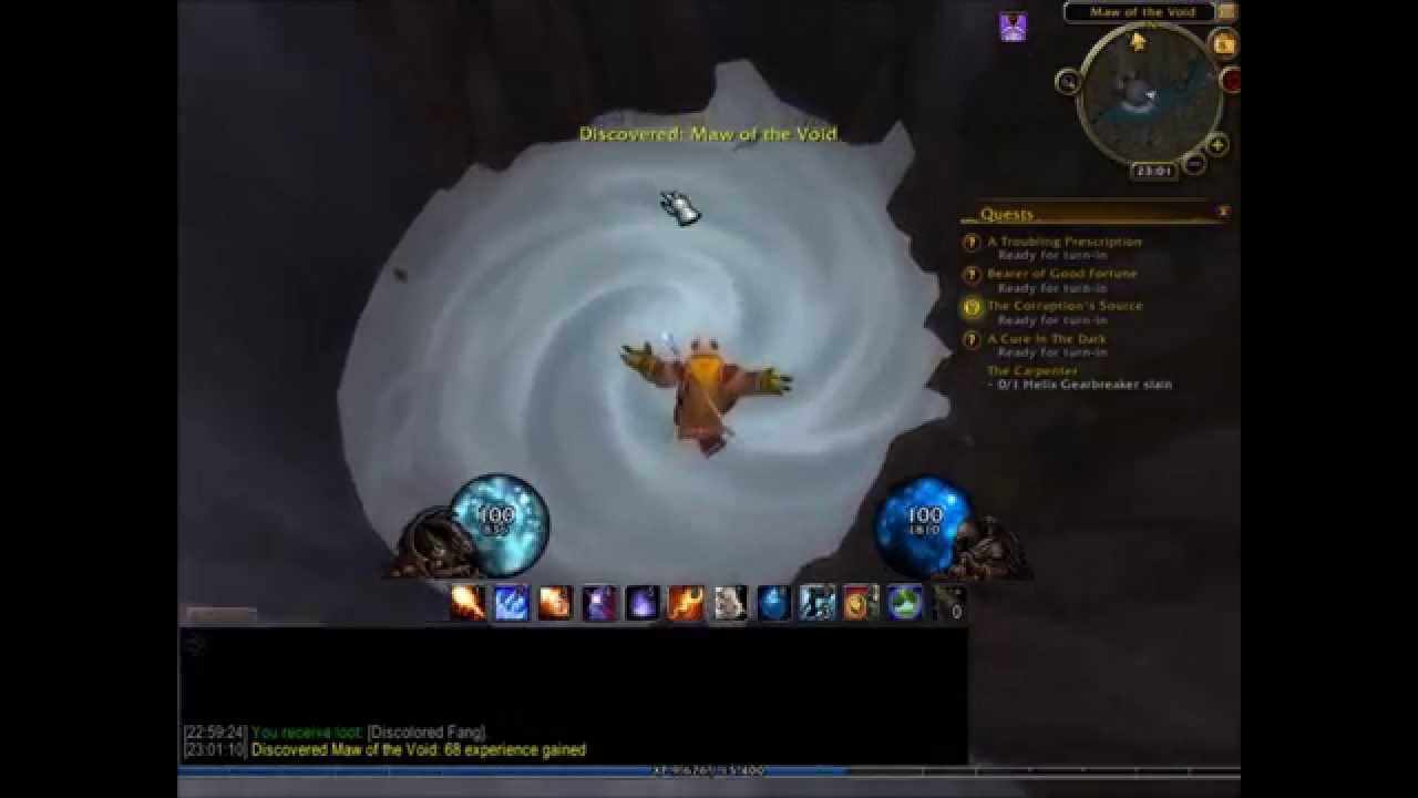 world of warcraft leveling [30/x]: mystical vortex. - YouTube