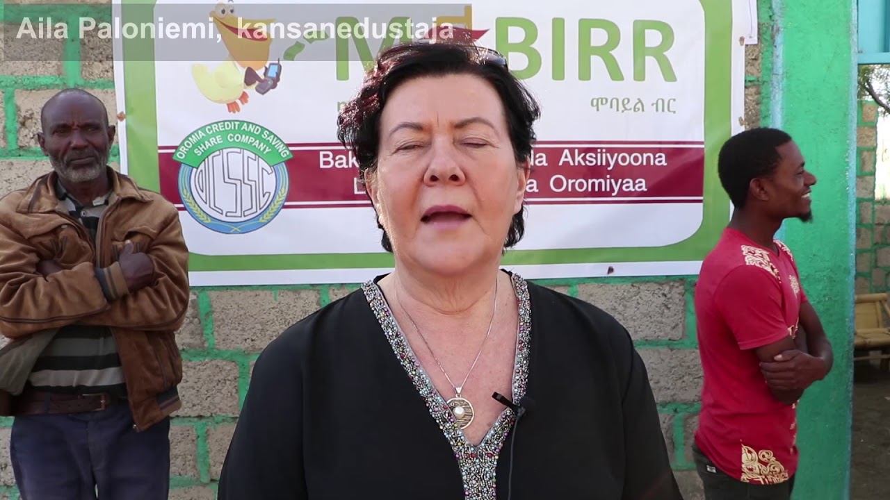 M-Birr tuo pankkipalvelut puhelimeen Etiopiassa - YouTube