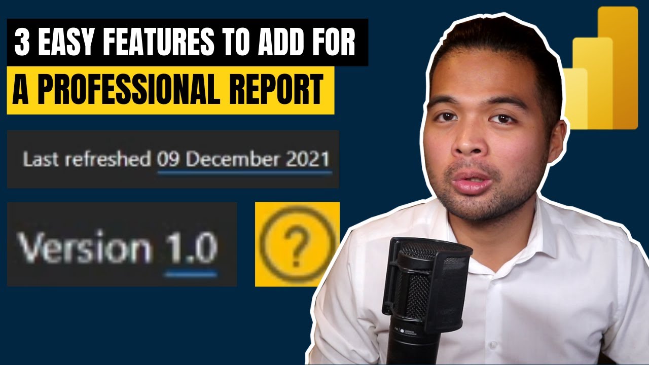 EASY TO ADD Features You Can Add For A More PROFESSIONAL Report Beginners Guide To Power BI EASY TO ADD Features You Can Add For A More PROFESSIONAL Report Beginners Guide To Power BI