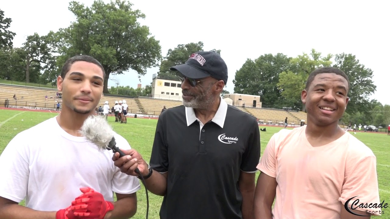 Interview With University City ST Louis Football Team Members Nasir ...