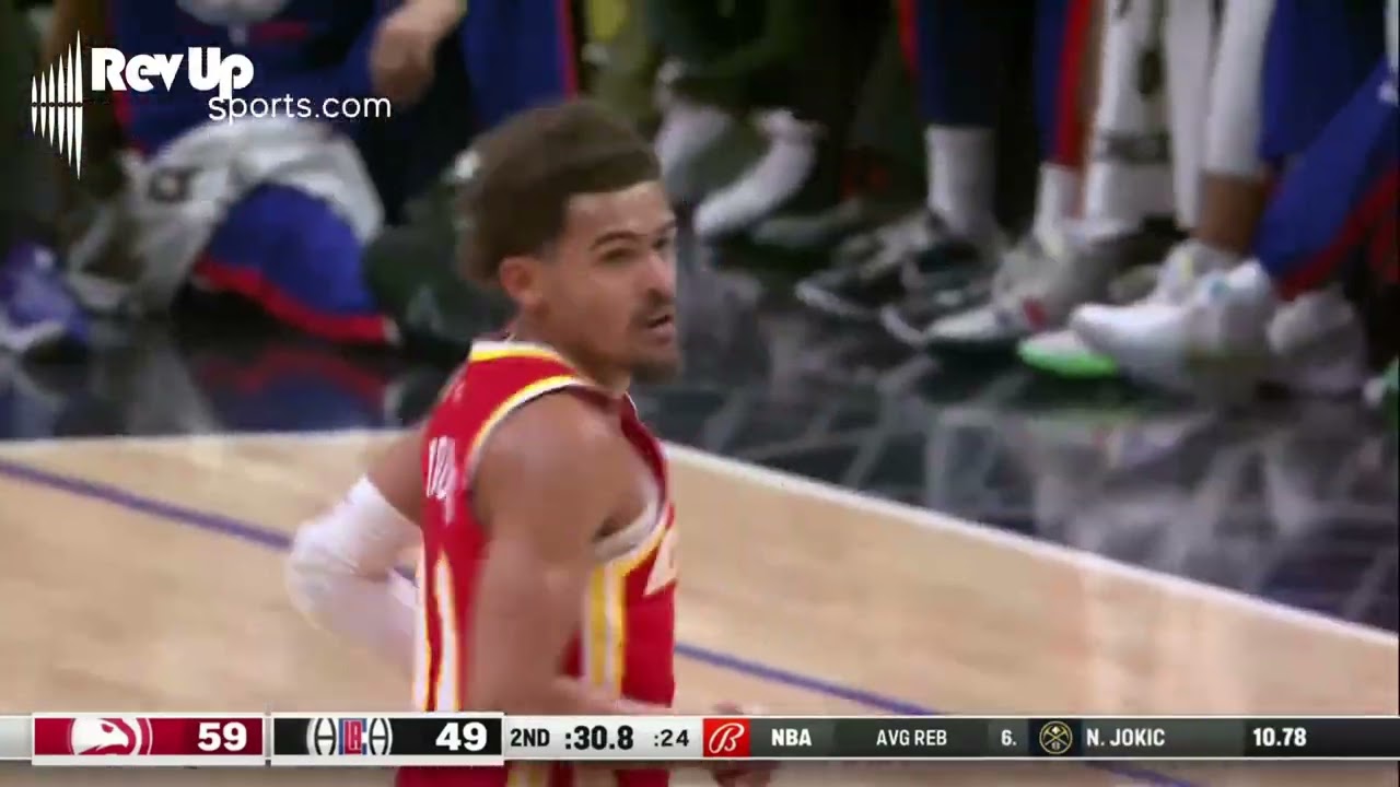 Trae Young Drops 30 Pts & 8 Assists in Hawks' Win Over Clippers ...