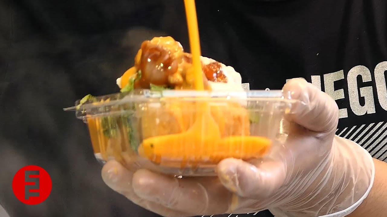 왕자 치즈감자 - 대만 스린야시장 길거리음식 / Prince Cheese Potato - Taiwan street food ...