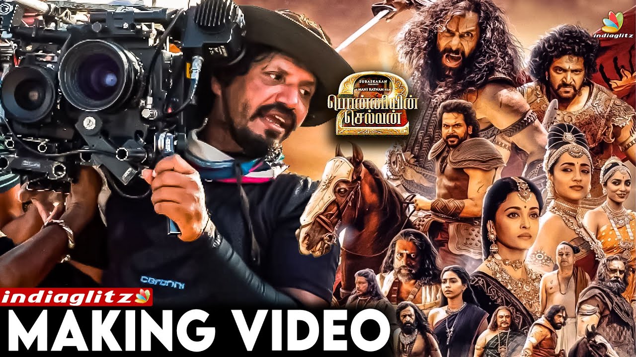 🔴Ponniyin Selvan 2 Ravi Varman Cinematography Making Video | PS2 | Mani ...