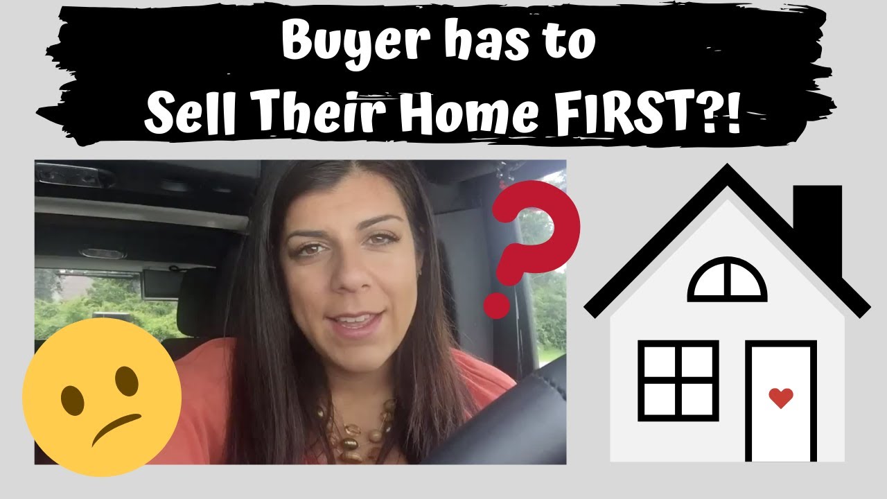 Buyers offer contingent upon sale of their home - YouTube