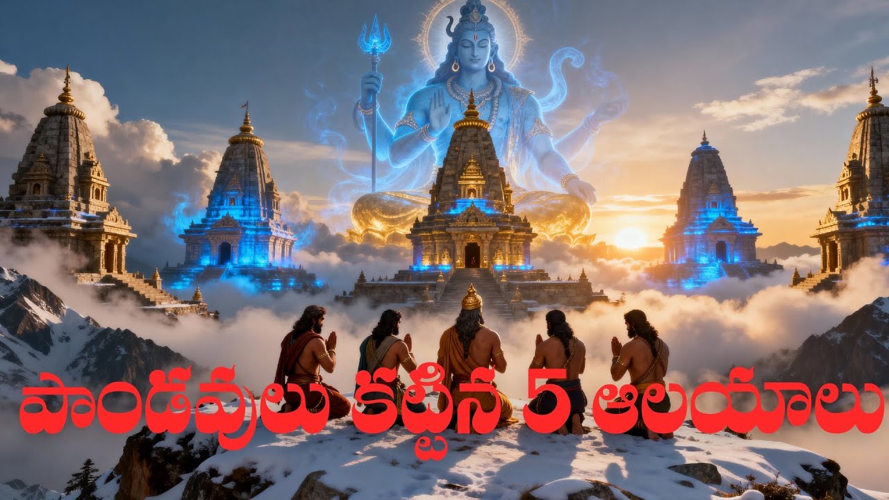 The Untold Story of Pancha Kedar Temples | Shiva & The Pandavas ...