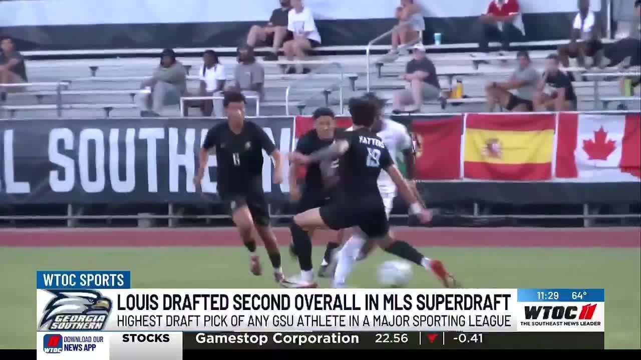 Georgia Southern forward Ricky Louis selected 2nd overall in MLS ...