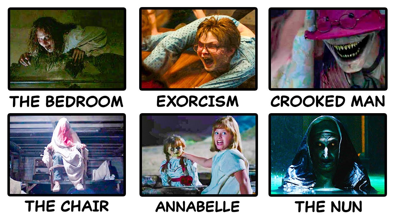 SCARIEST Moments in The Conjuring Universe - YouTube