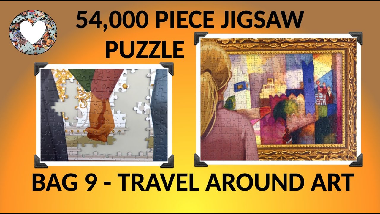 Bag 9 Section 21 of EPIC 54,000 Piece Jigsaw Puzzle: Travel Around Art ...