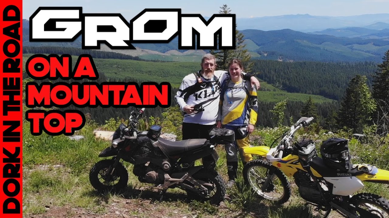 Adventure Grom Hill Climbs, Gravel Piles, and Mountaintops: Honda Grom ...