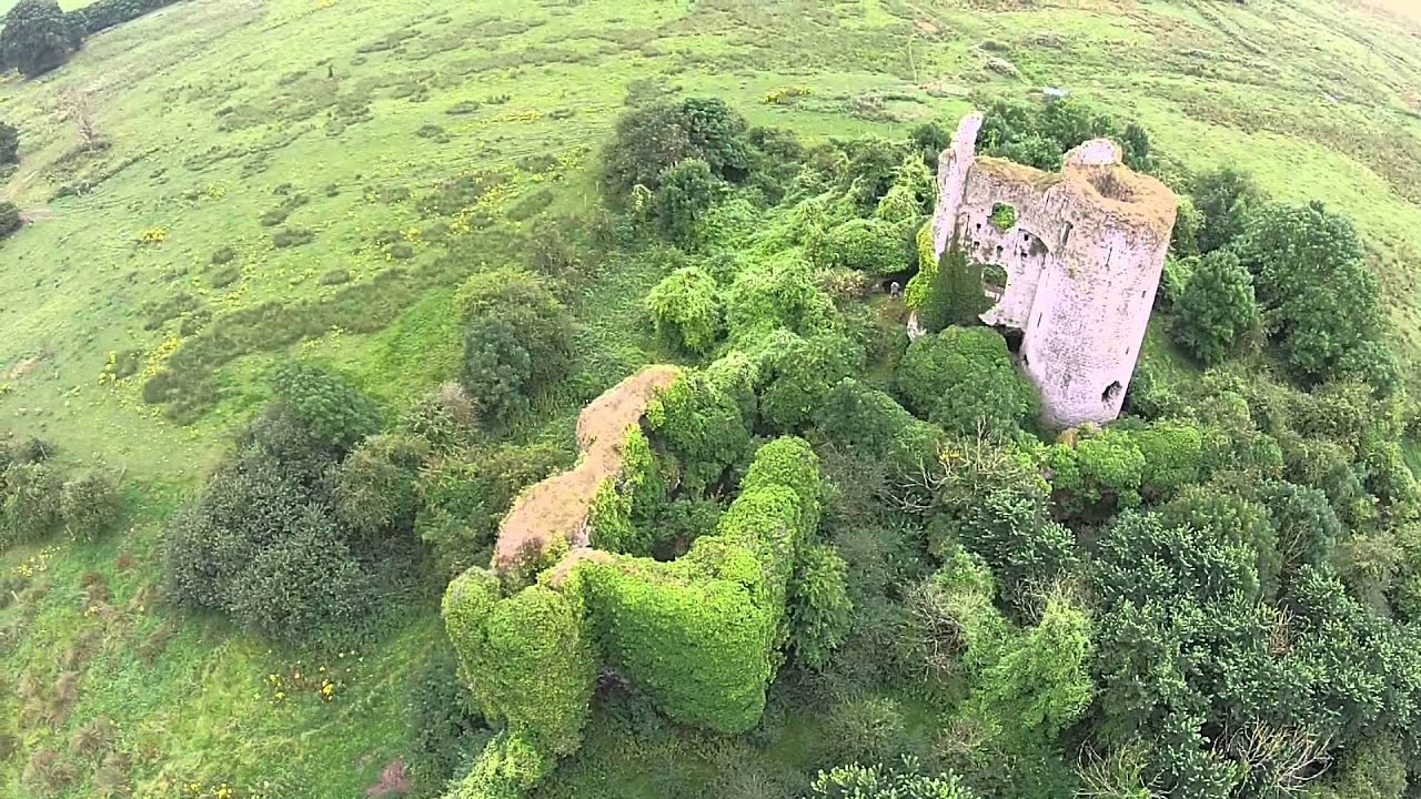Lea Castle, Co. Laois Aerial view - YouTube