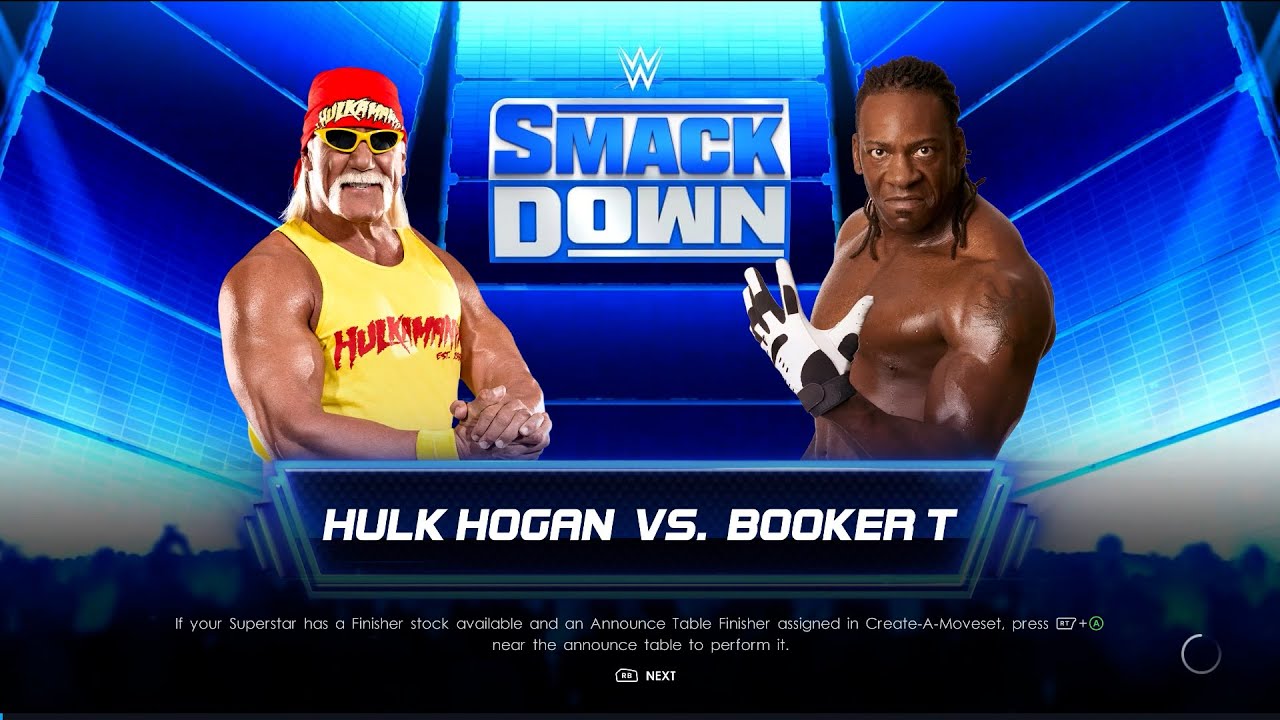 Hulk Hogan VS Booker T | The Classic Match | infamous | Classic Legend ...