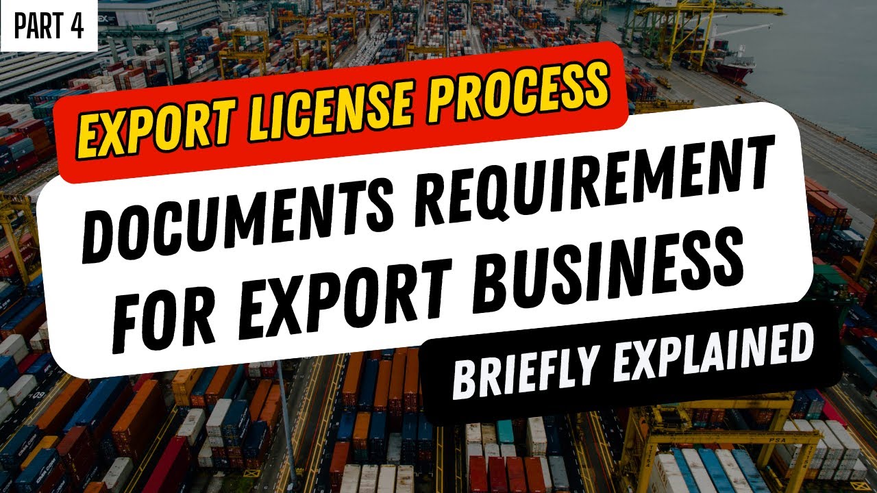 How to Prepare Documents for Export Business | How to get Import Export Licence in Pakistan ...
