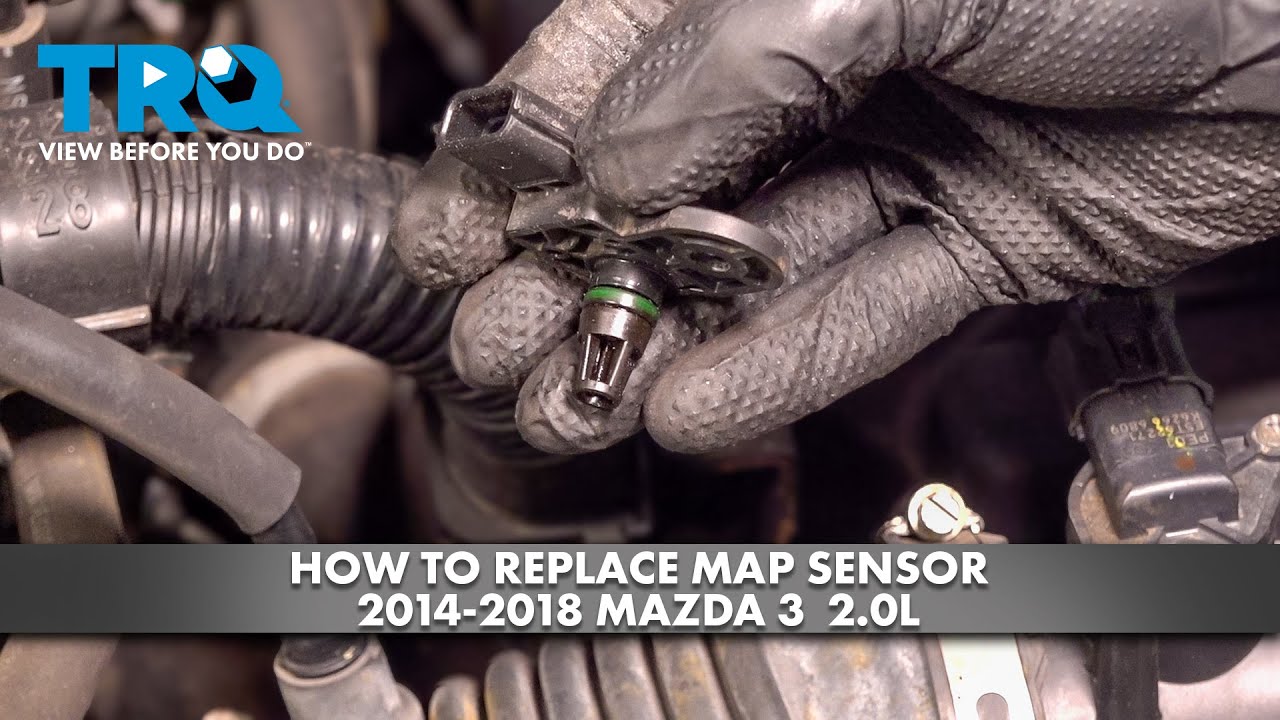 How to Replace MAP Sensor 2014-2018 Mazda 3 2.0L - YouTube